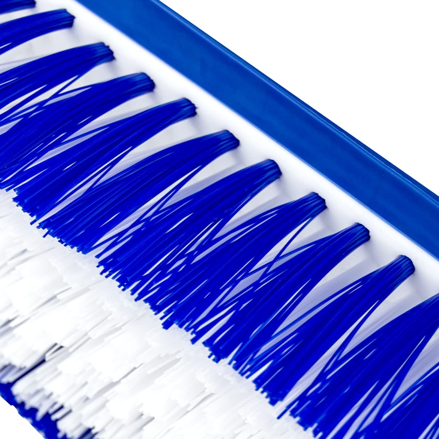 12 inch Wide Floor Scrub Brush with Long Handle & Small Grout Brush Set ...